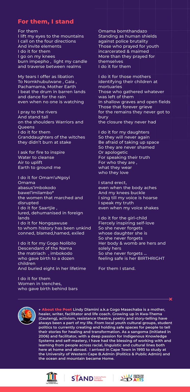 STAND – Sustaining Theatre and Dance Foundation